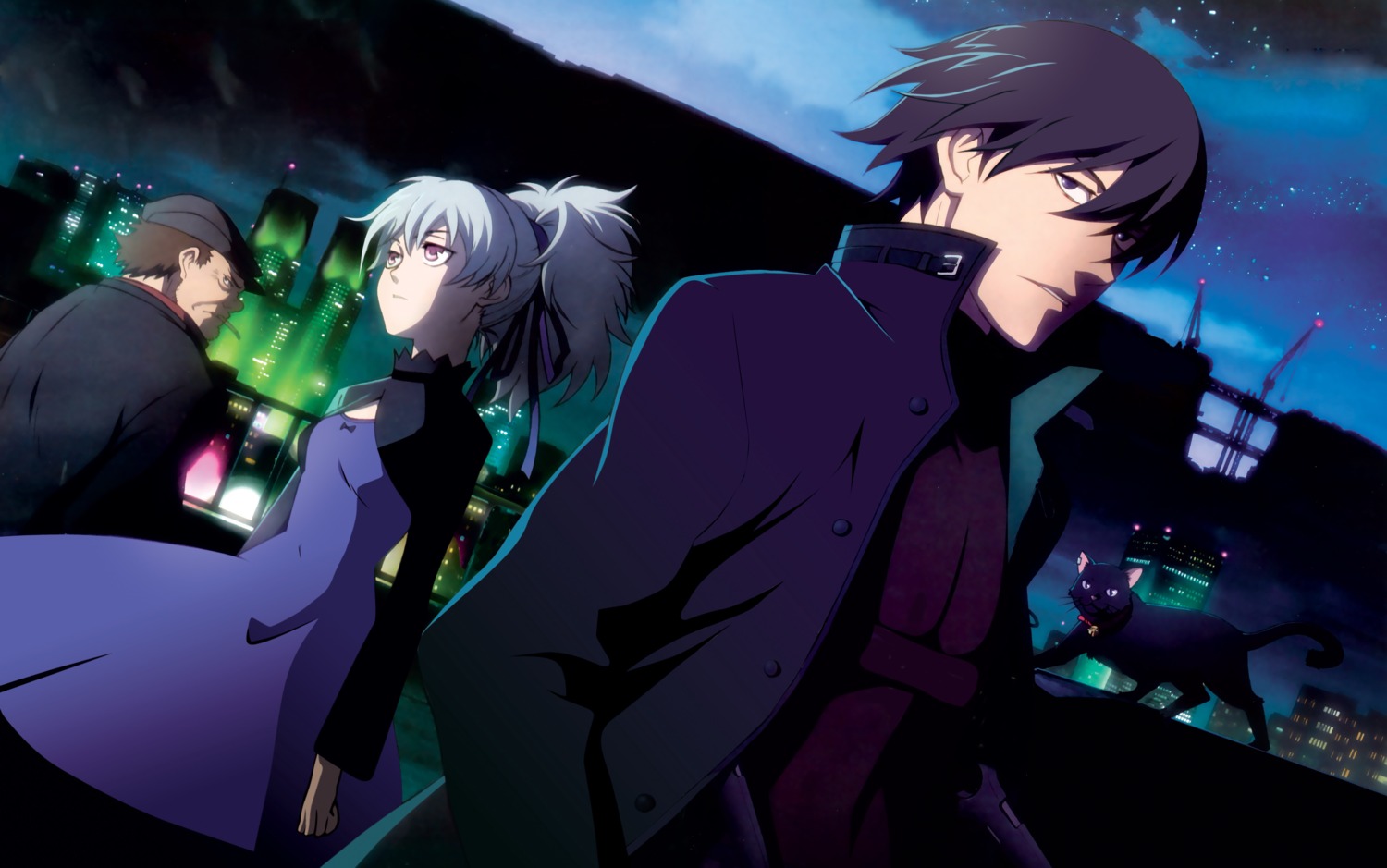 komori takahiro darker than black hei huang mao (darker than black) yin | #12796 | yande.re
